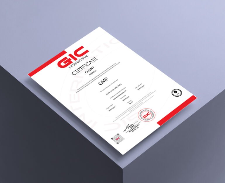 cGMP Certification - Get ISO Certification